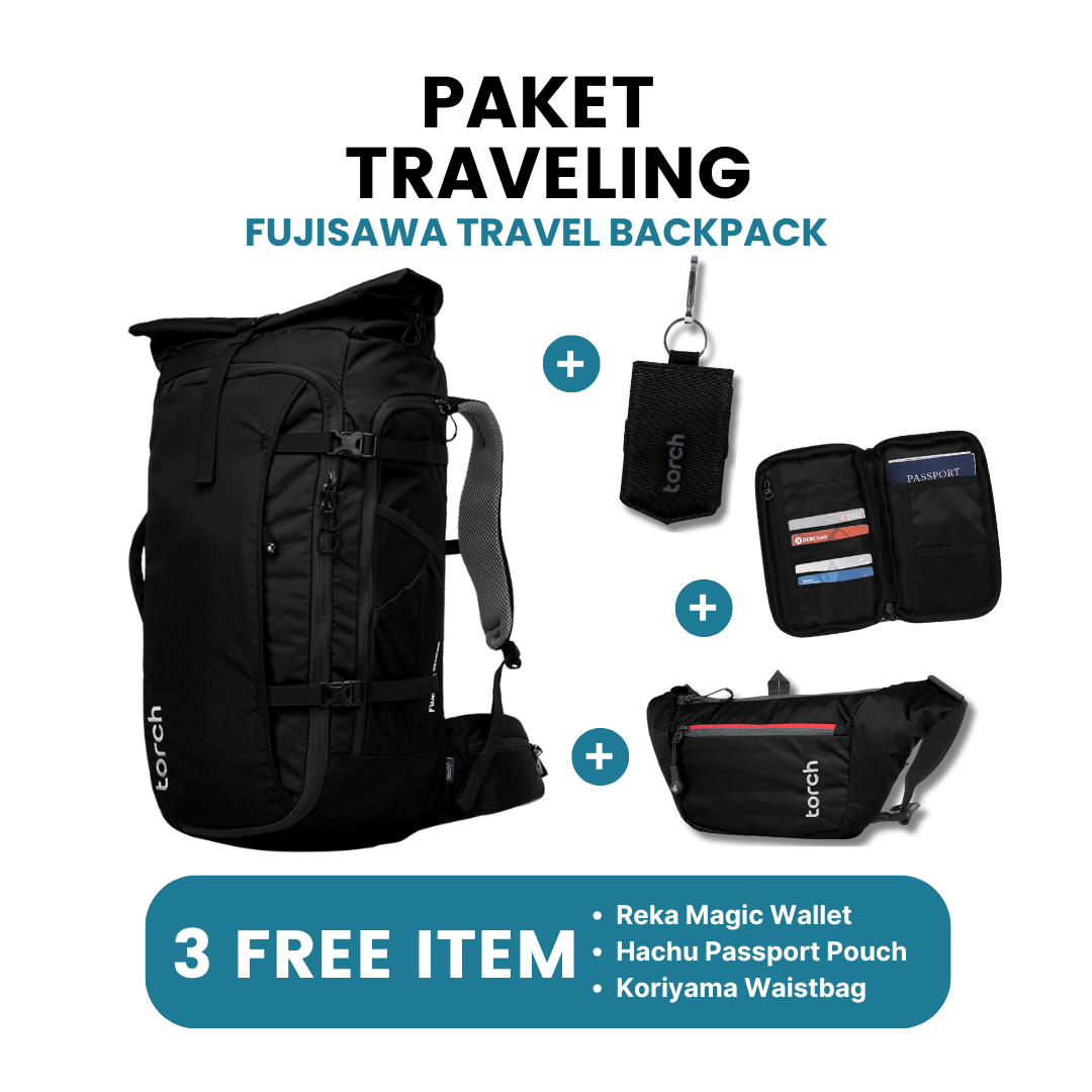 Starter Pack Traveling: Tas & Perlengkapan Travel Terbaik! – TORCH